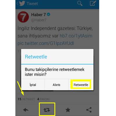 Retweet Nedir?