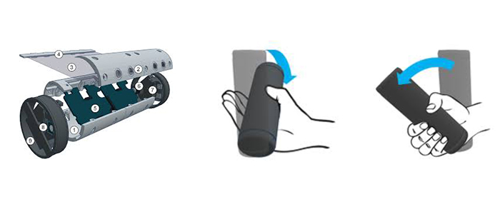 Katlanabilir Ekranlı Rulo Table : Magicscroll